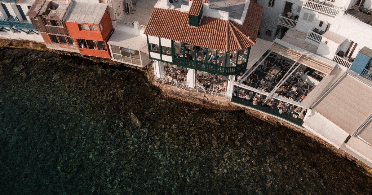 A Seaside Dream | Veranda Bar Mykonos